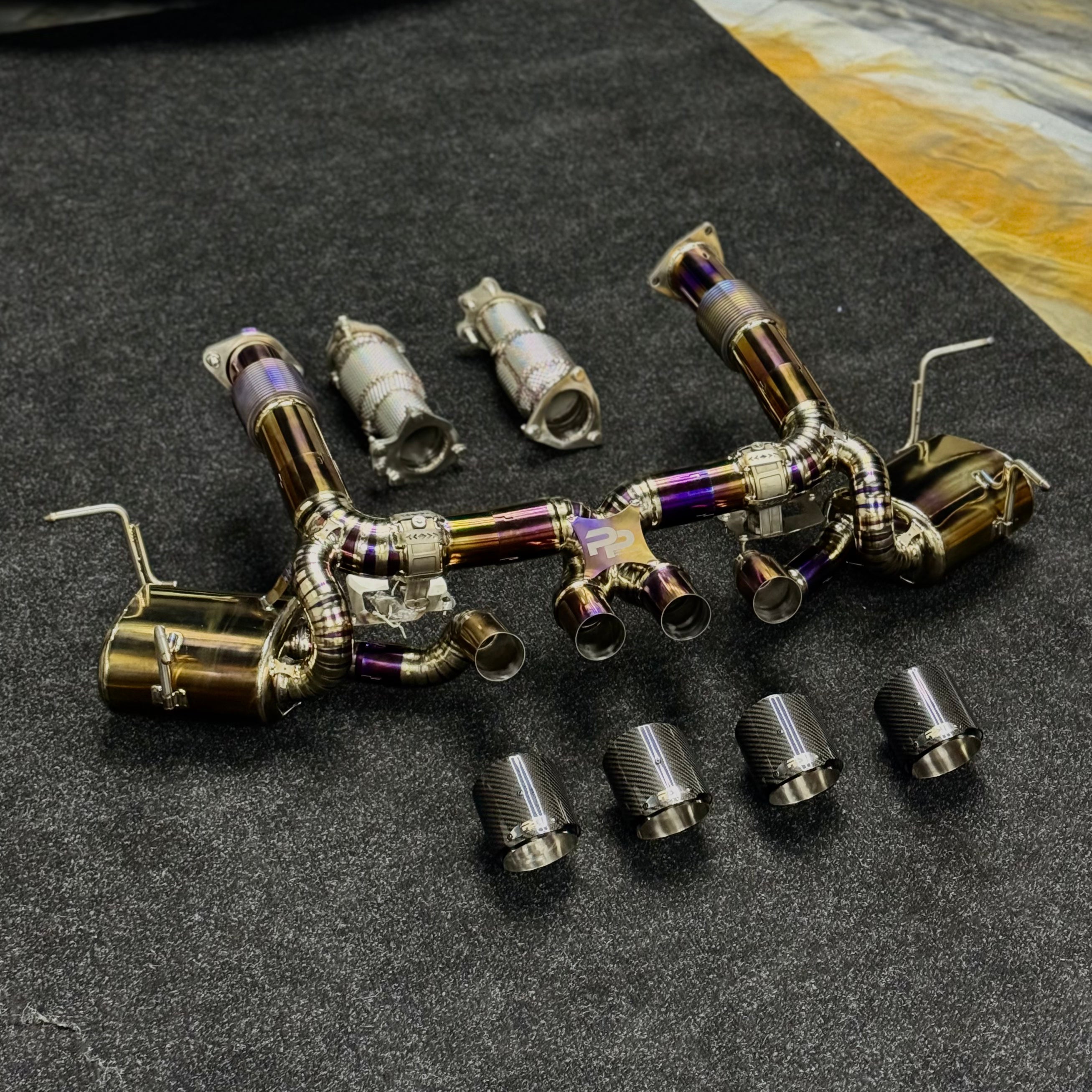 Shop Pure Performance Titanium Exhaust for C8 Corvette Z06 Valvetronic ...